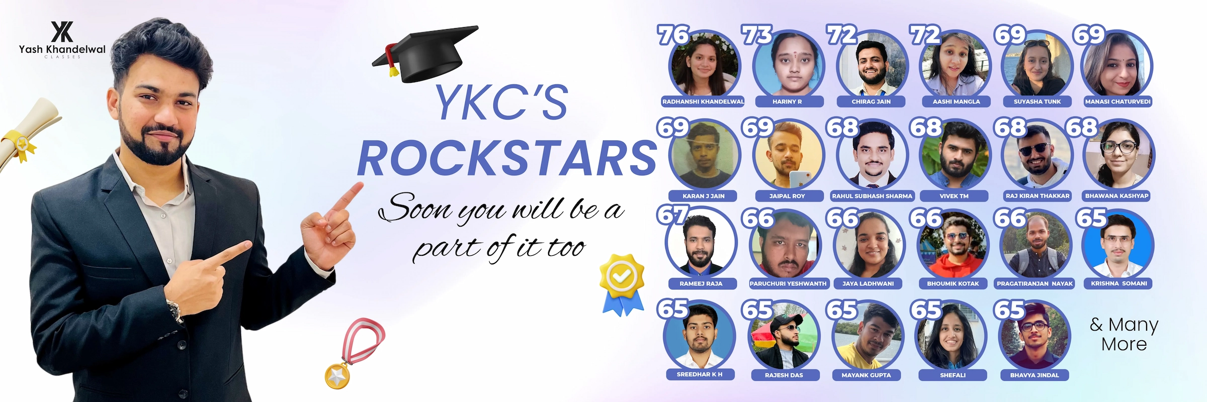 Yash Khandelwal Classes: CA Yash Khandelwal - Sab Kar Lenge